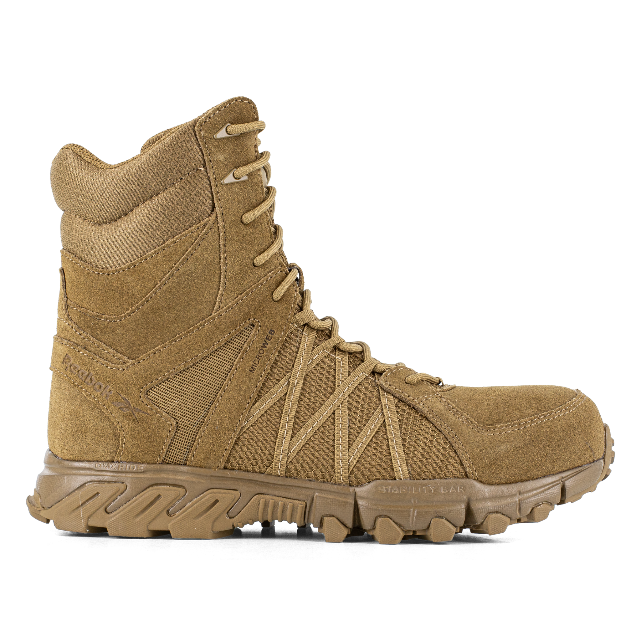 Reebok Trailgrip Tactical 8" Side-Zip Coyote Boot – Major Industries