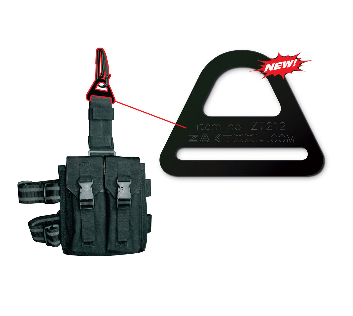 Zak Tool Tactical Belt Clip System | Major Industries Australia